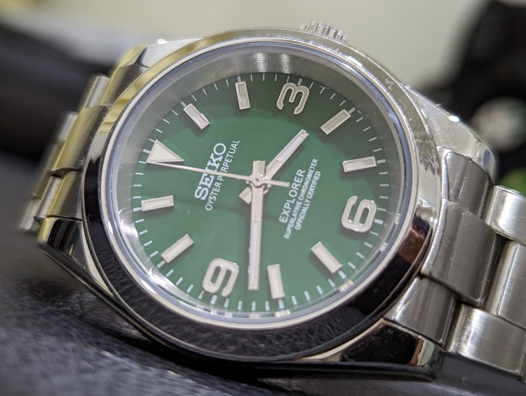 Seiko custom explorer style (By Koda_Watches), Luxury, Watches on Carousell