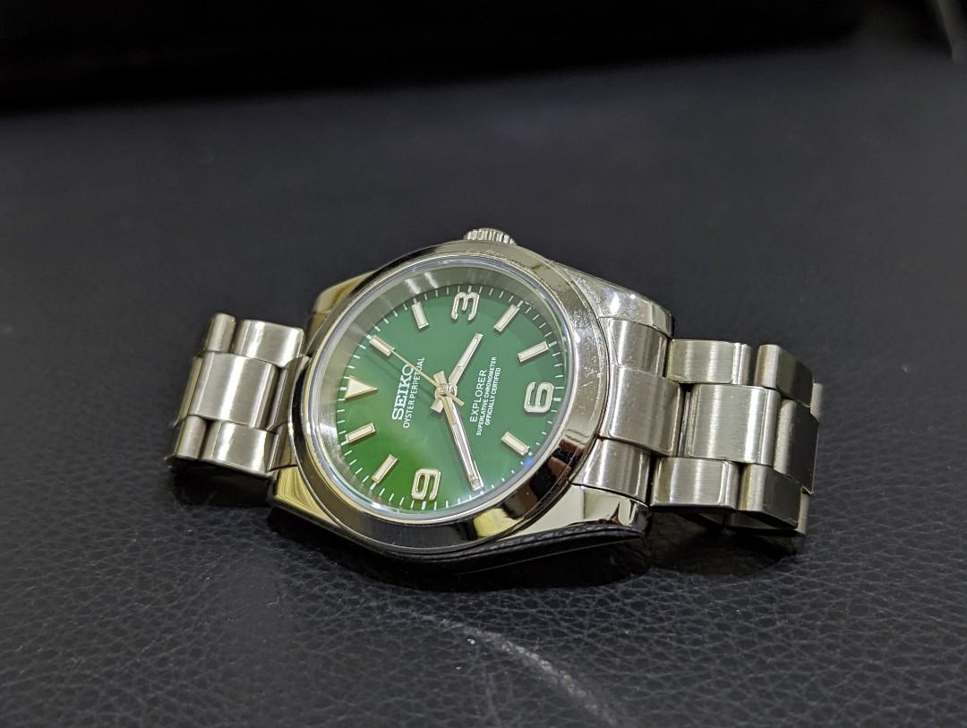 Seiko custom explorer style (By Koda_Watches), Luxury, Watches on Carousell