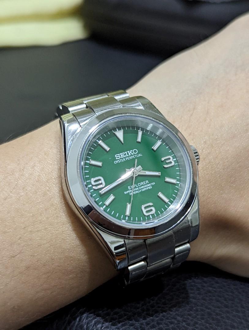 Seiko custom explorer style (By Koda_Watches), Luxury, Watches on Carousell