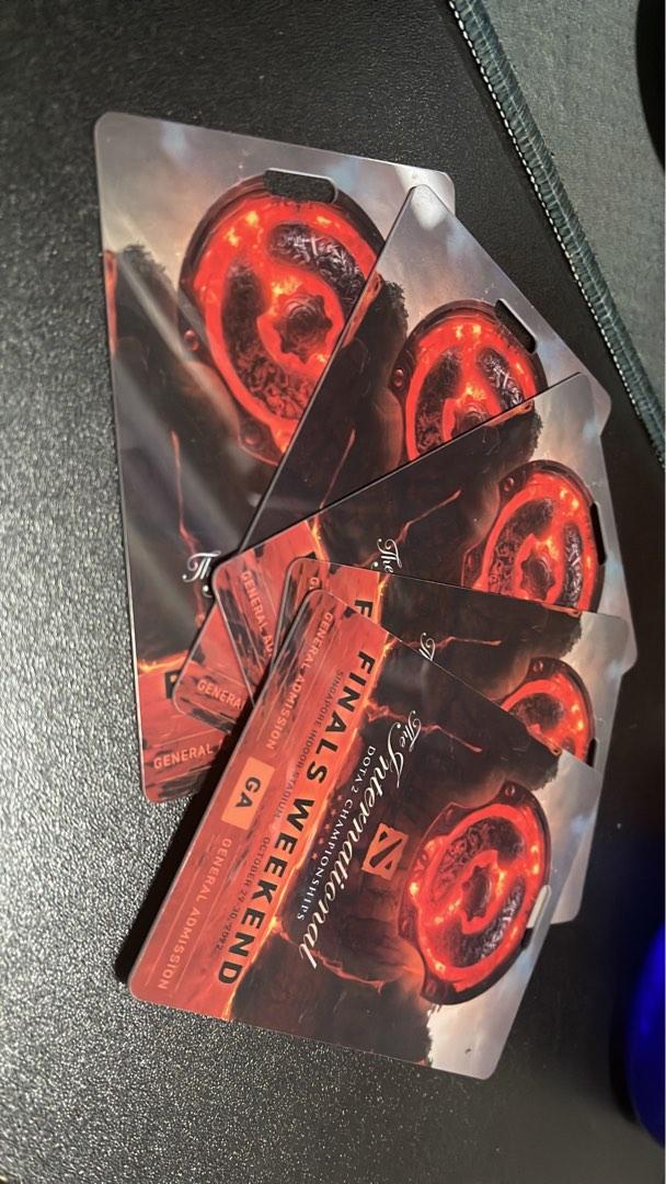 Selling Dota 2 Finals Tickets (Left 1), Tickets & Vouchers, Event ...