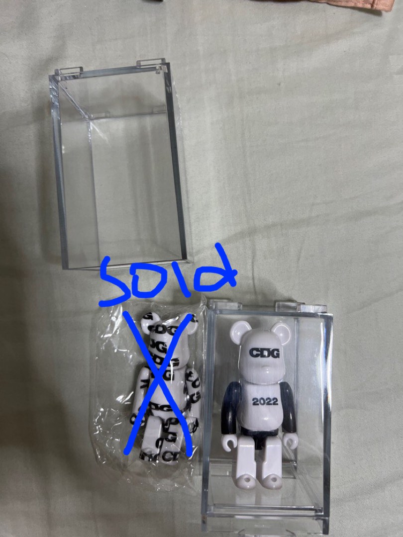 Series 44 CDG Bearbrick, Hobbies & Toys, Toys & Games on Carousell