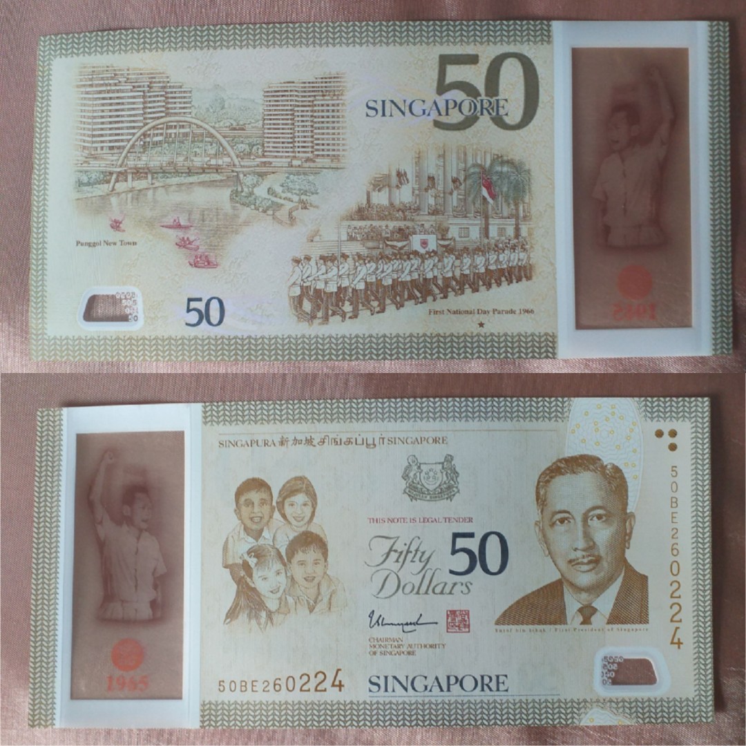 SG50 commemorative S$50 notes x2, Hobbies & Toys, Memorabilia ...