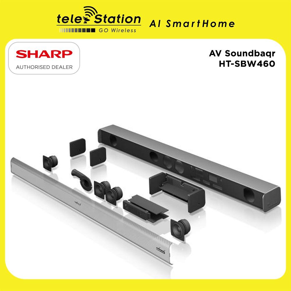 NEW SET!! Sharp AV Sound Bar Home Theater System HT-SBW460 - NEGOTIABLE ...