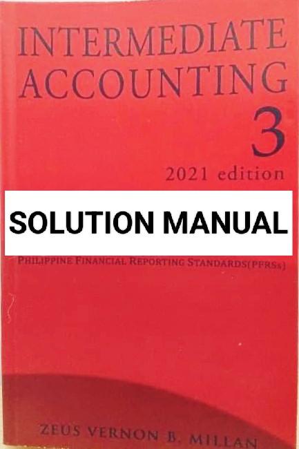 SOLMAN Intermediate Accounting 3 Millan-2021, Hobbies & Toys, Books ... SOLMAN Intermediate Accounting 3 Millan-2021, Hobbies & Toys, Books ...