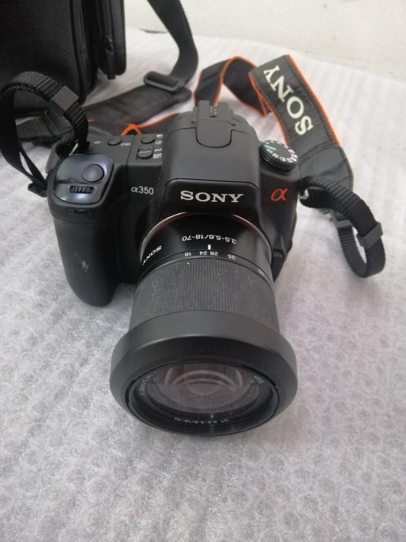 sony dslr a350 camera, Photography, Cameras on Carousell
