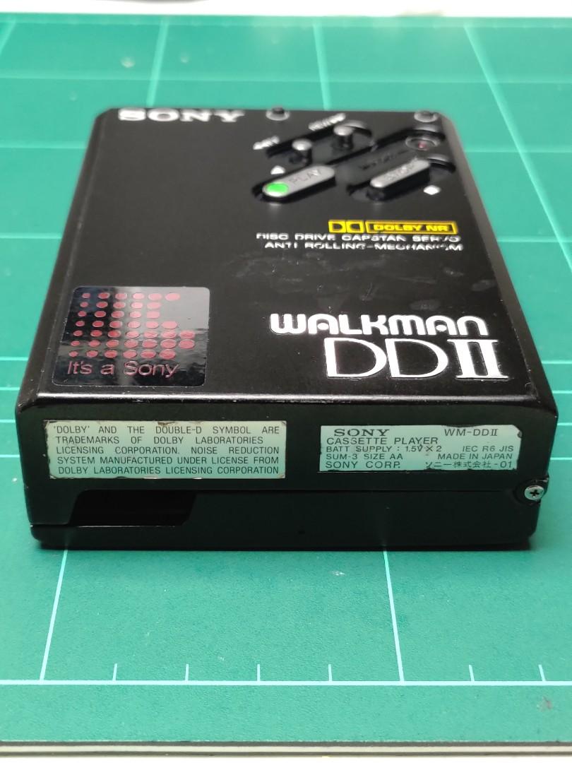 Sony WM-DDII DD2 Walkman Cassette Player 索尼卡式磁帶隨身聽, 音響器材, 音樂播放裝置 MP3及CD ...