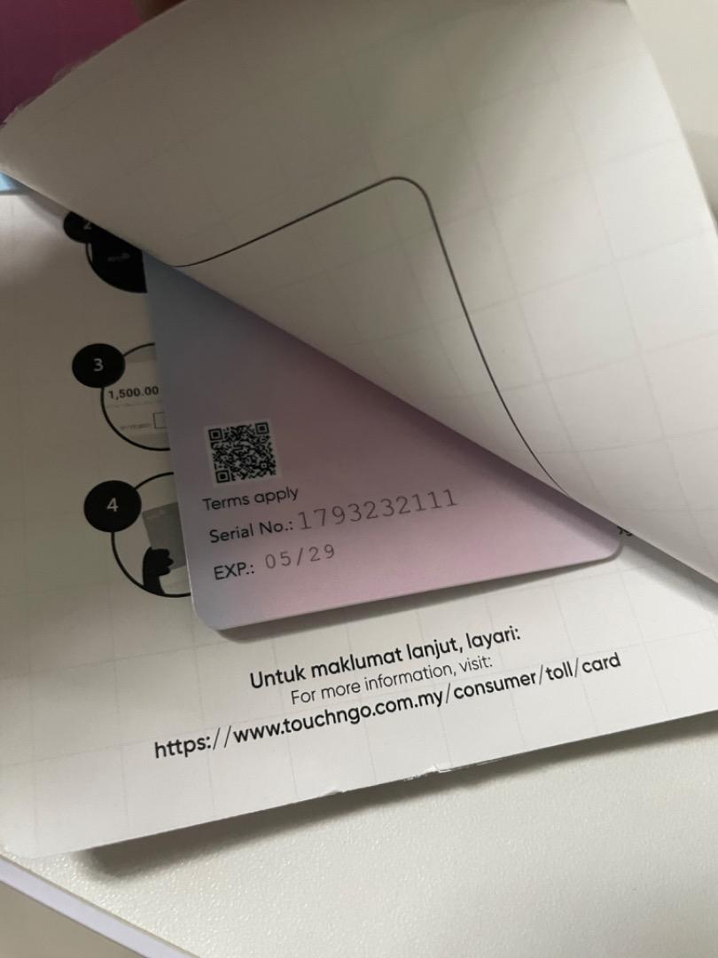 Special serial number for TNG NFC, Everything Else on Carousell