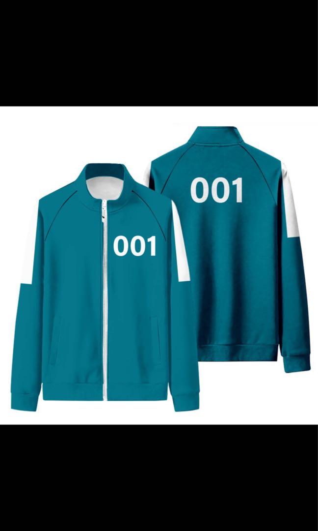 Squid Game Halloween Costume - 001 Jacket in L size (feels like M size ...