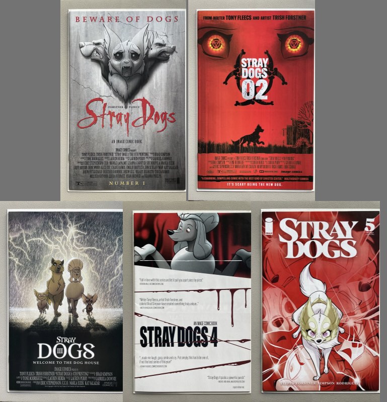 Stray Dogs Comics Trish Forstner and Tony Fleecs Movie Poster Homage ...