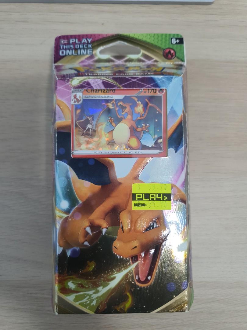 Sword & Shield Charizard & Drednaw Theme Decks, Hobbies & Toys, Toys & Games on Carousell