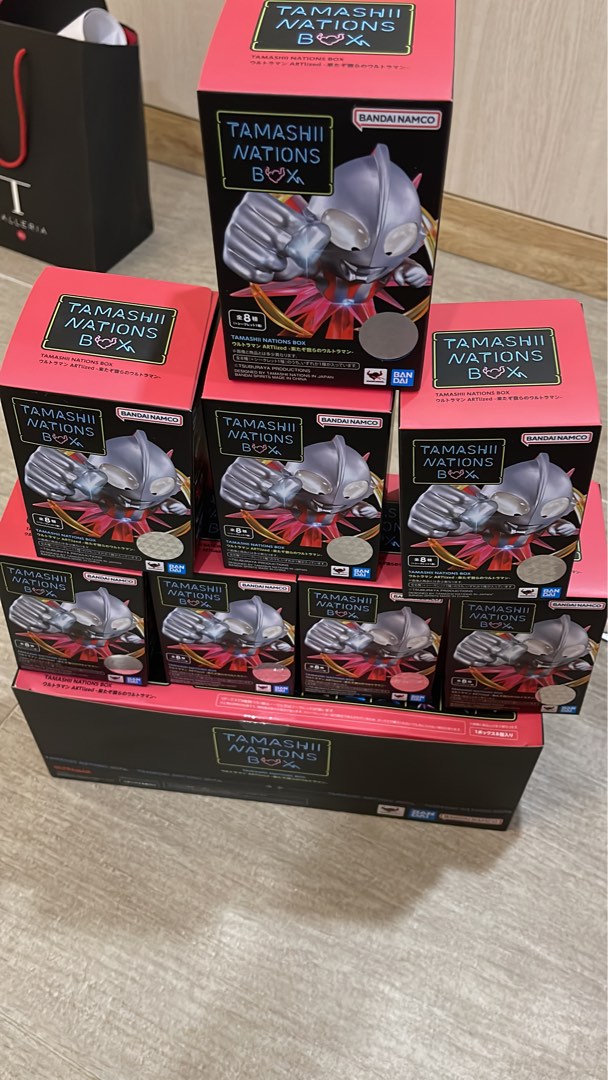 Tamashii Nations Boxes Ultraman, 興趣及遊戲, 玩具 & 遊戲類 - Carousell