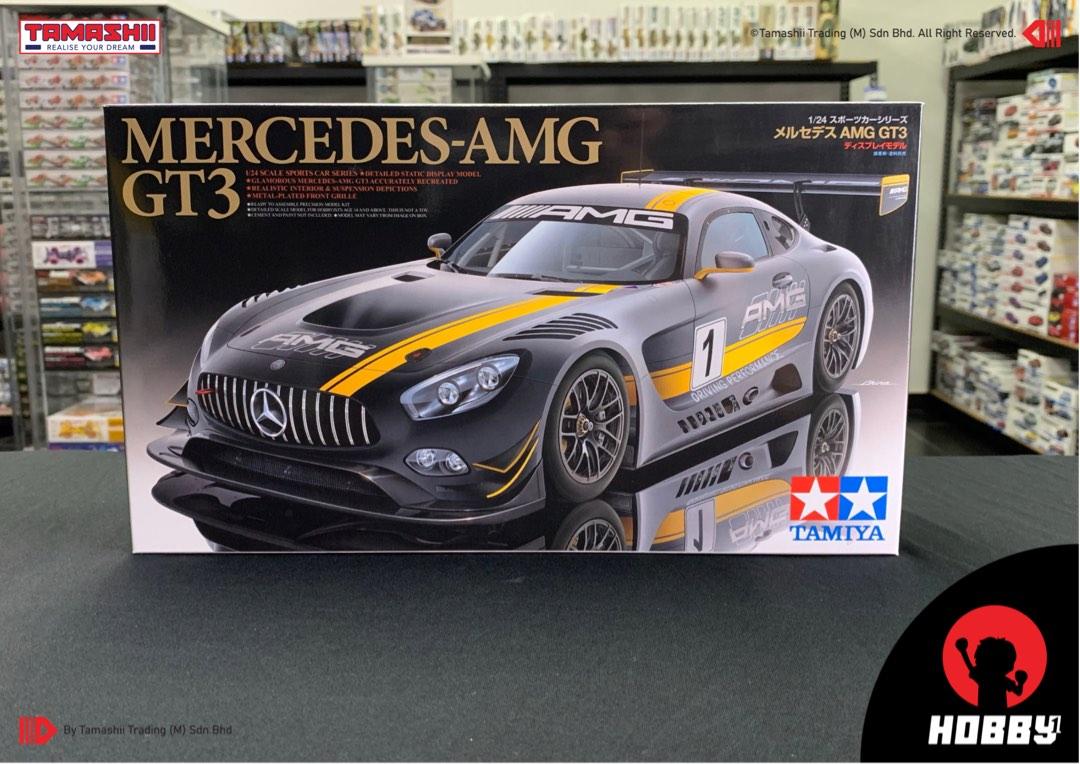 Tamiya Mercedes AMG GT3, Hobbies & Toys, Toys & Games on Carousell