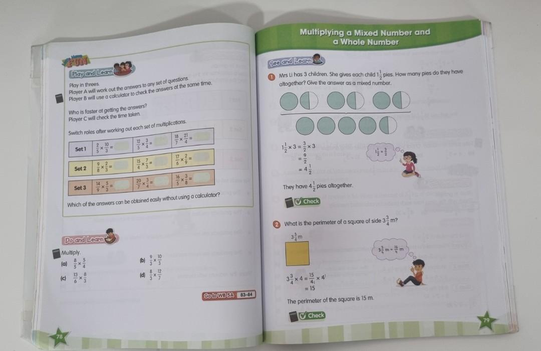Targeting Maths Primary 5 & 6 (All) follow MOE, Hobbies & Toys, Books ...