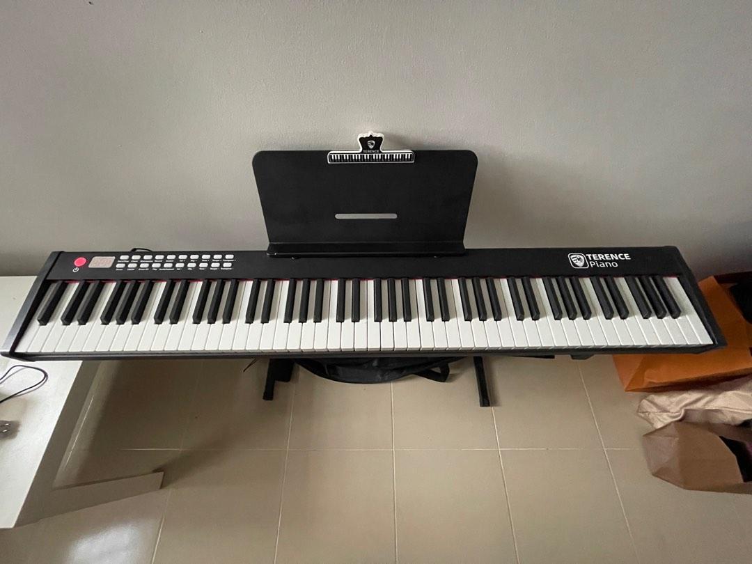 Terence Digital Piano Keyboard 88 Keys, Hobbies & Toys, Music & Media, Musical Instruments on ...