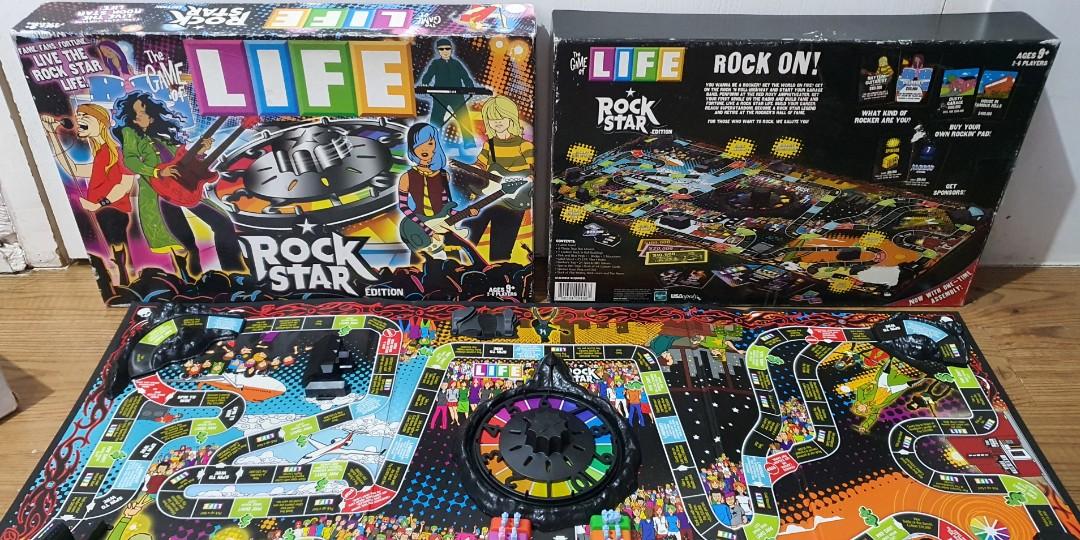 The Game of Life: Rock Star Edition, Hobbies & Toys, Toys & Games on ...