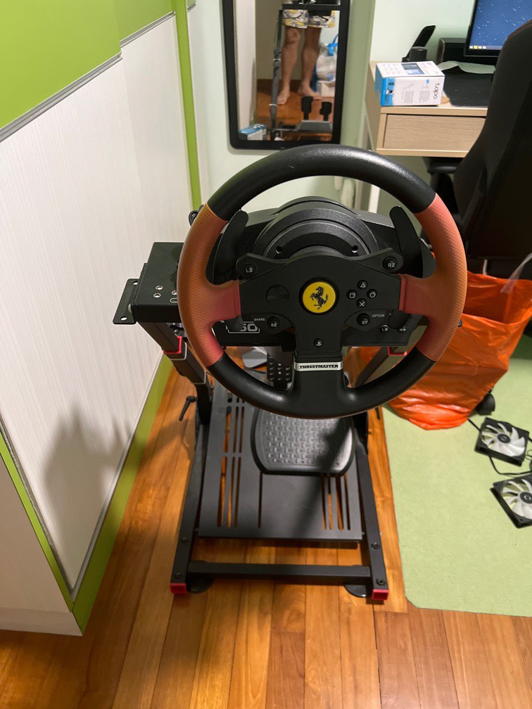 Thrustmaster T150 with stand, Video Gaming, Gaming Accessories ...