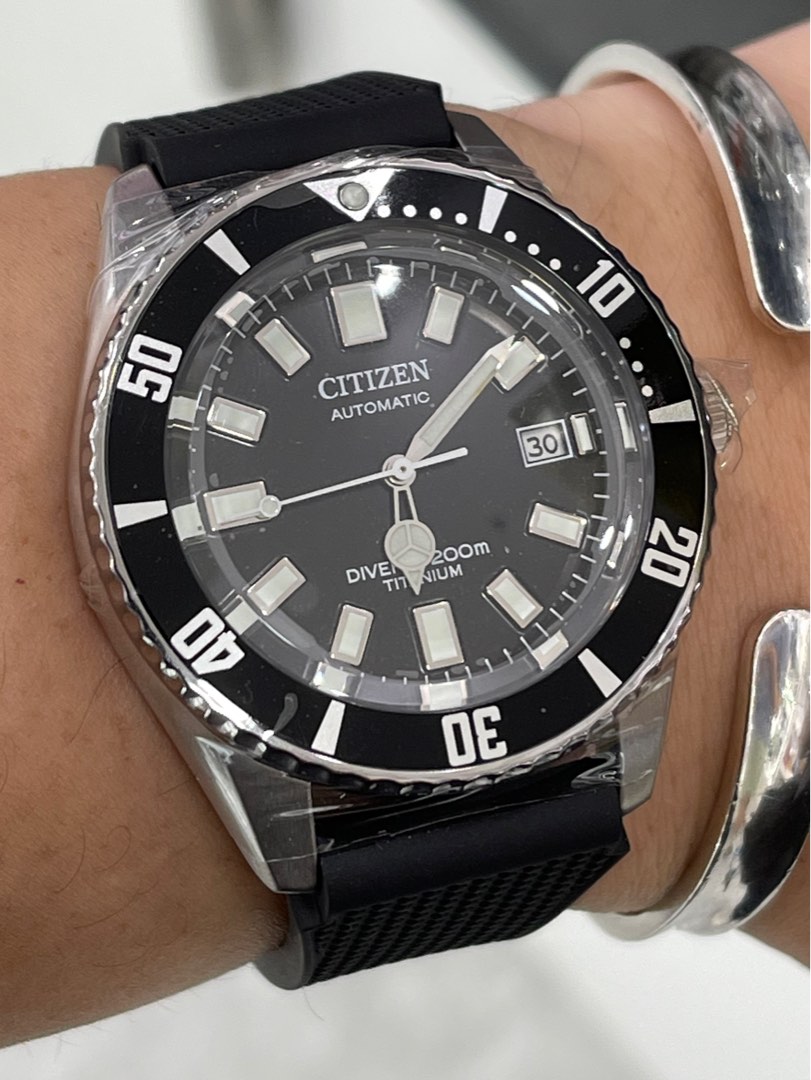 Titanium CITIZEN Promaster NB6021-17E Men's Black fujitsubo, Luxury ...