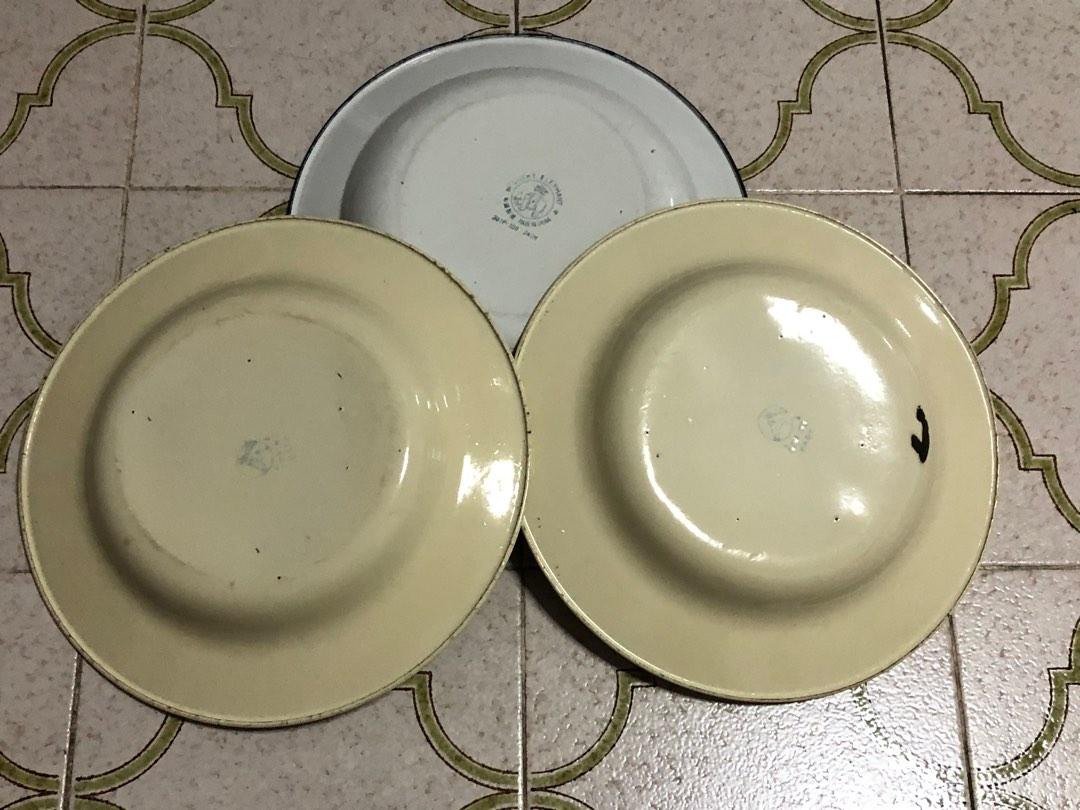 Traditional vintage plates, Furniture & Home Living, Kitchenware ...