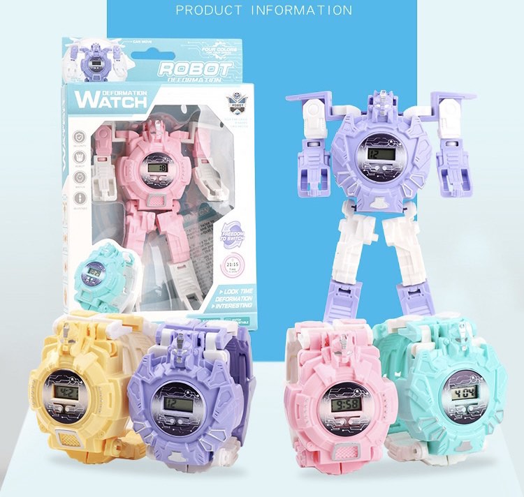 Transformer digital watch for children day birthday party door gift ...