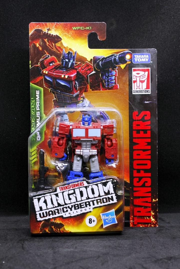 Transformers Kingdom Optimus Prime Core Class, Hobbies & Toys, Toys ...