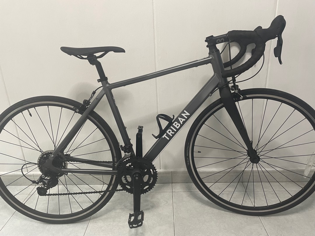 Triban RC 120 Roadbike (M), Sports Equipment, Bicycles & Parts ...