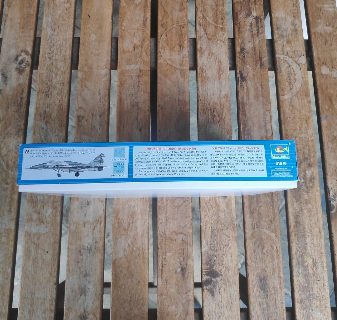 Trumpeter Aircraft Hobby Model Kits - MIG - 29SMT Fulcrum Clzdeliye 9. ...