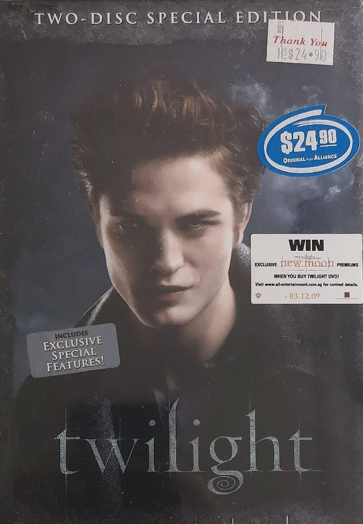 Twilight movie 2 disc special edition, Hobbies & Toys, Music & Media ...