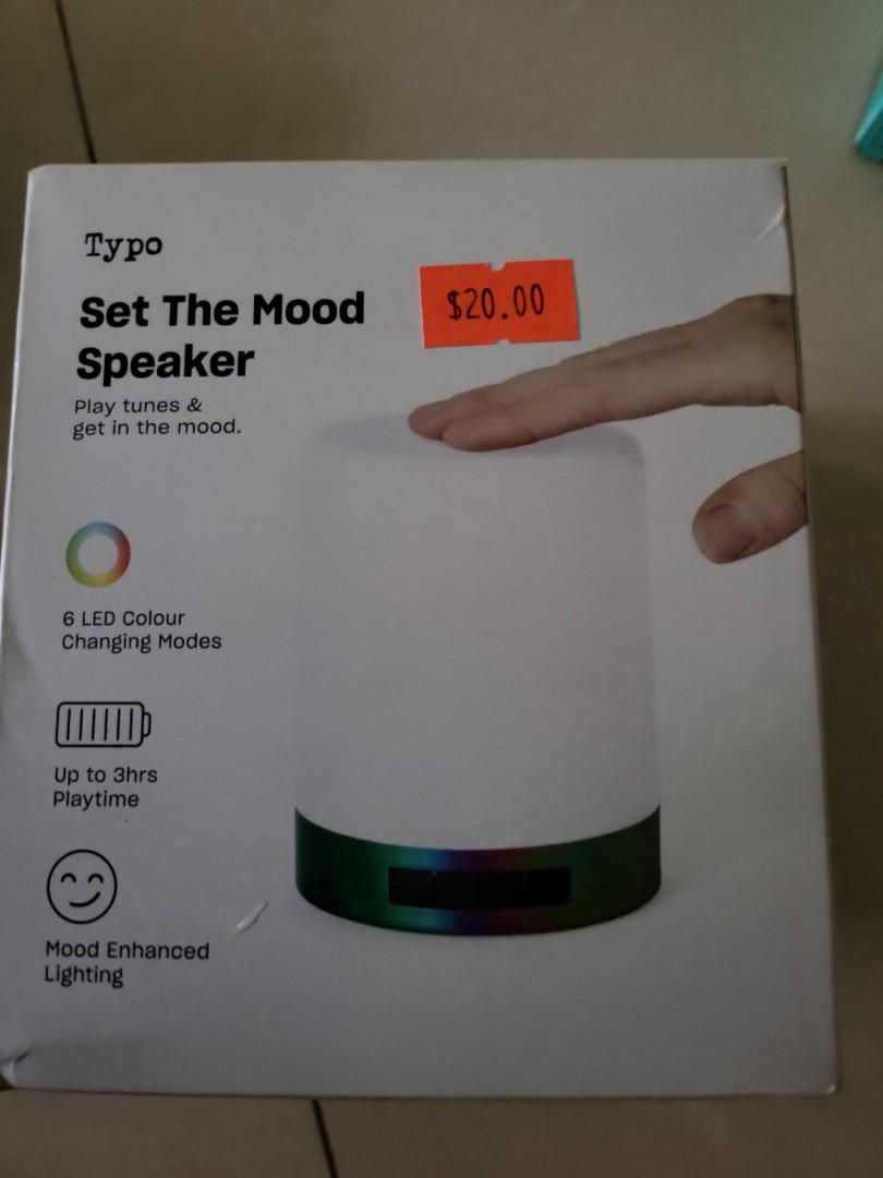 TYPO MOOD SPEAKER RGB Bluetooth, Audio, Soundbars, Speakers ...