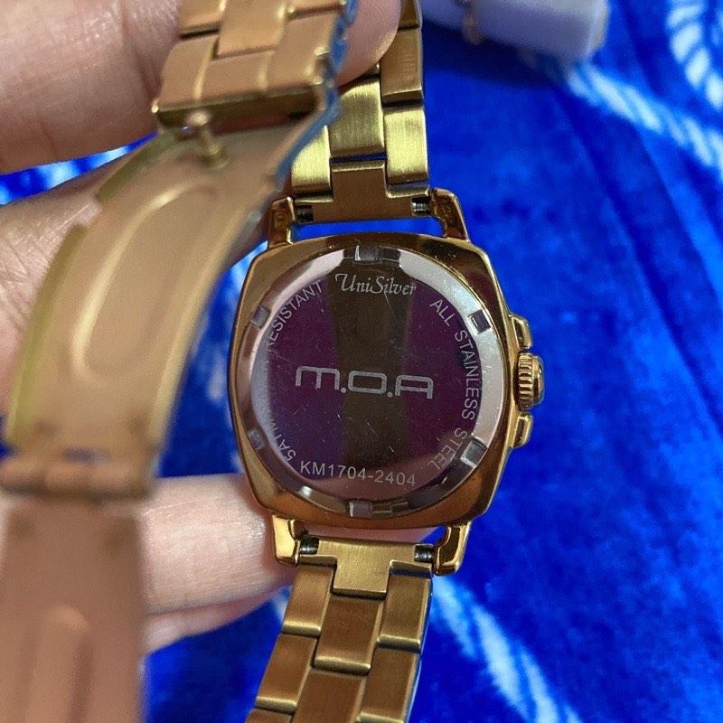 Preloved UniSilver MOA Rose Gold Watch, Women's Fashion, Watches ...