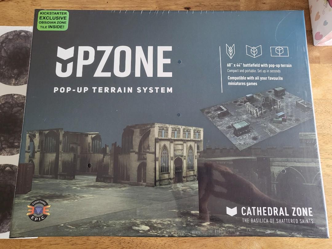 Upzone pop up terrain system for table top gaming - Cathedral Zone ...