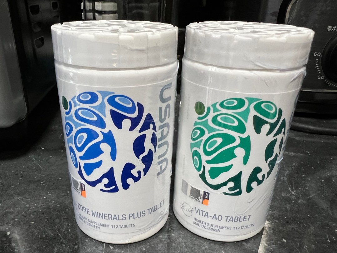 Usana_Core minerals+vita AO, Health & Nutrition, Health Supplements ...
