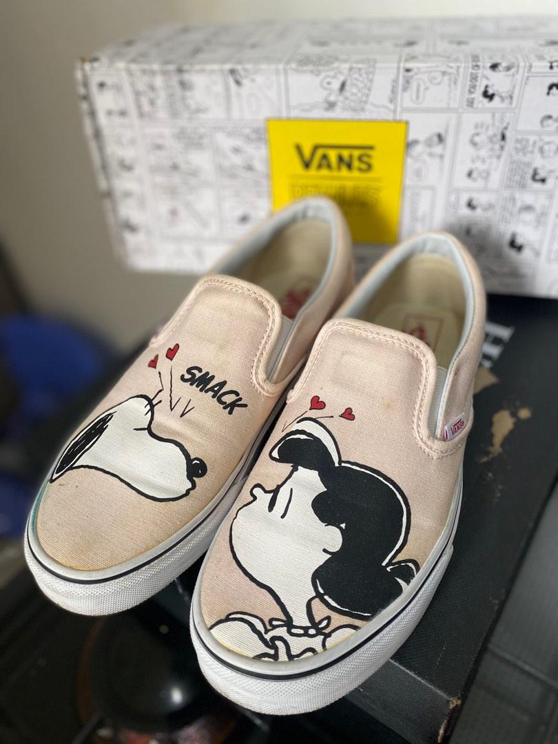 VANS PEANUTS SNOOPY EDITION sneakers loafers, Men's Fashion, Footwear ...