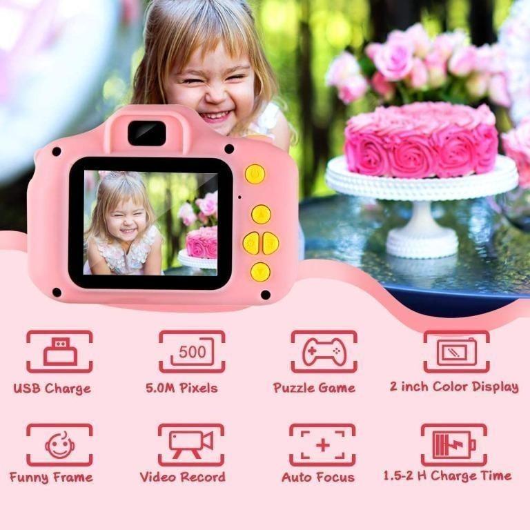 VATENIC Kids Toys for 3-10 Years Old, 1080P 2 Inch HD Kids Camera for ...
