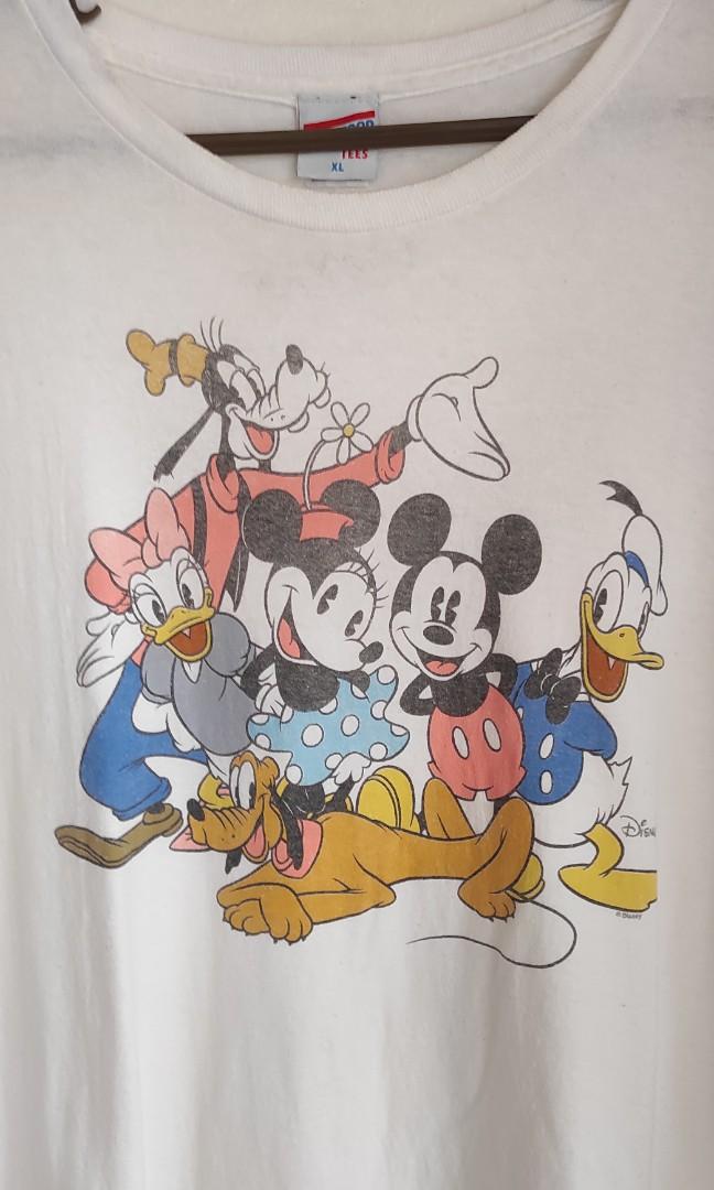 Vintage DISNEY CHARACTERS TEE, Men's Fashion, Tops & Sets, Tshirts ...