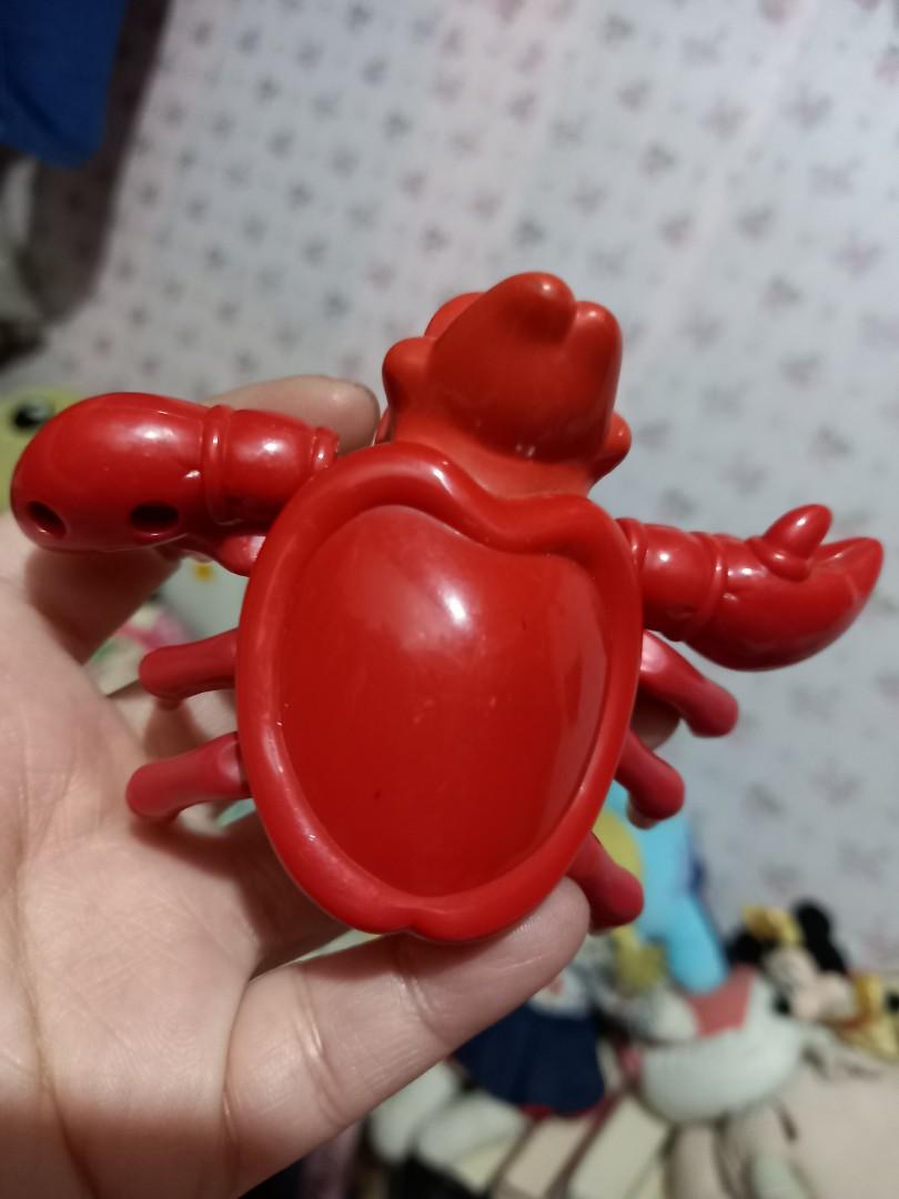 Vintage Disney The Little Mermaid Sebastian Toy, Hobbies & Toys, Toys ...