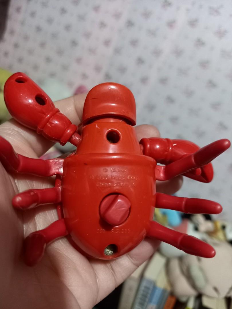 Vintage Disney The Little Mermaid Sebastian Toy, Hobbies & Toys, Toys ...