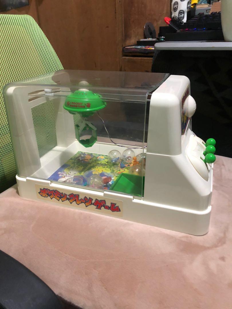 Vintage rare Pokemon gacha machine and crane machine bundle set ...