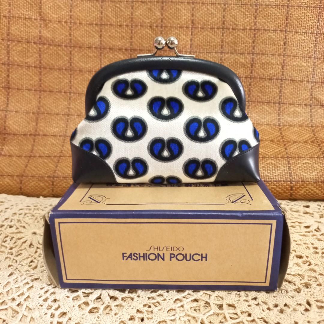 Vintage shiseido kiss lock pouch with box, Women's Fashion, Bags ...
