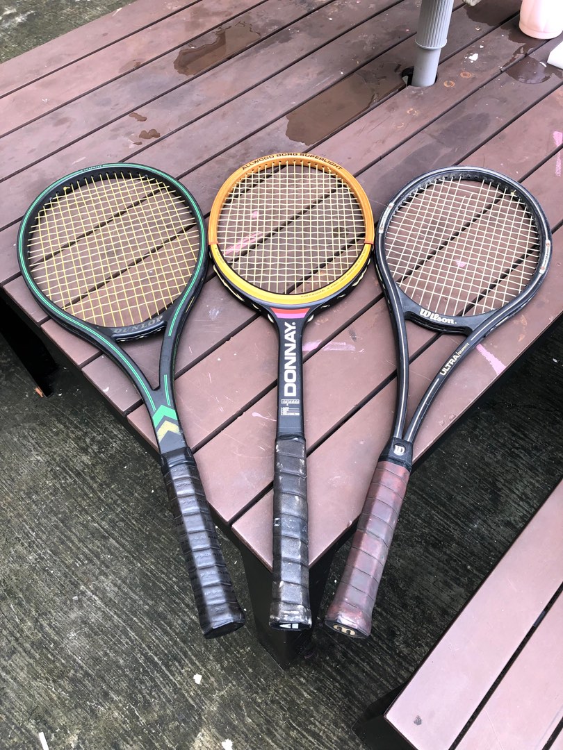 Vintage tennis rackets, Sports Equipment, Sports & Games, Racket & Ball ...