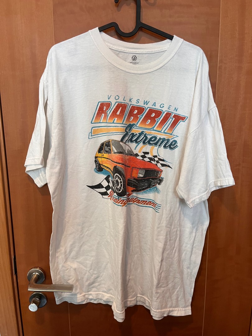 Vintage Volkswagen Rabbit Extreme Racing Tee, Men's Fashion, Tops ...