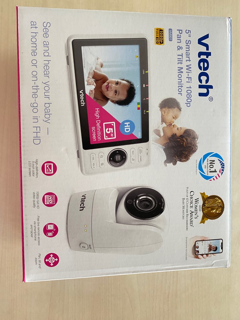 Vtech VM901 baby camera and monitor, Babies & Kids, Baby Monitors on ...