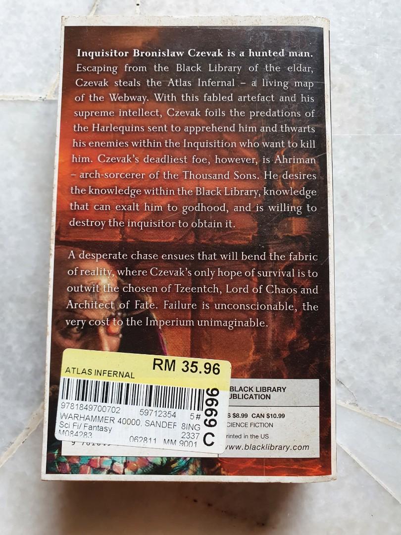 Warhammer 40K: Atlas Infernal, Hobbies & Toys, Books & Magazines ...