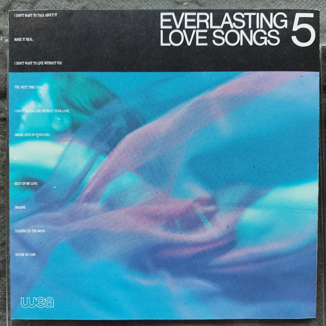 wea．EVERLASTiNG LOVE SONGS 5 精選 CD (89年 T113-01 舊版; 無 ifpi) Bread - iF, CarLy Simon - You're So ...
