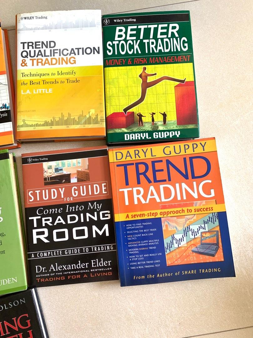 Wiley Trading Series Books - Stock Share Investment Market Skills & Tactics - Daryl Guppy ...