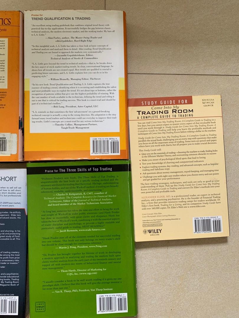 Wiley Trading Series Books - Stock Share Investment Market Skills ...