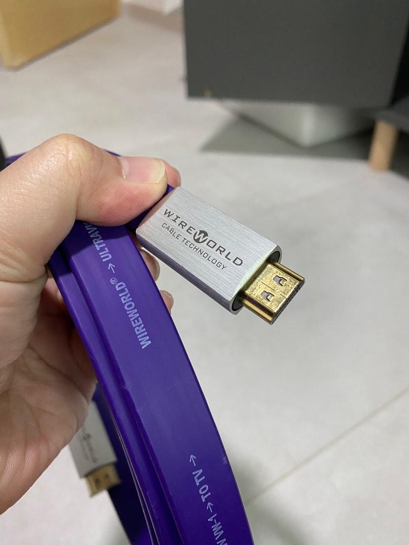Wireworld ultraviolet 7+ 3m hdmi cable, Audio, Other Audio Equipment on ...