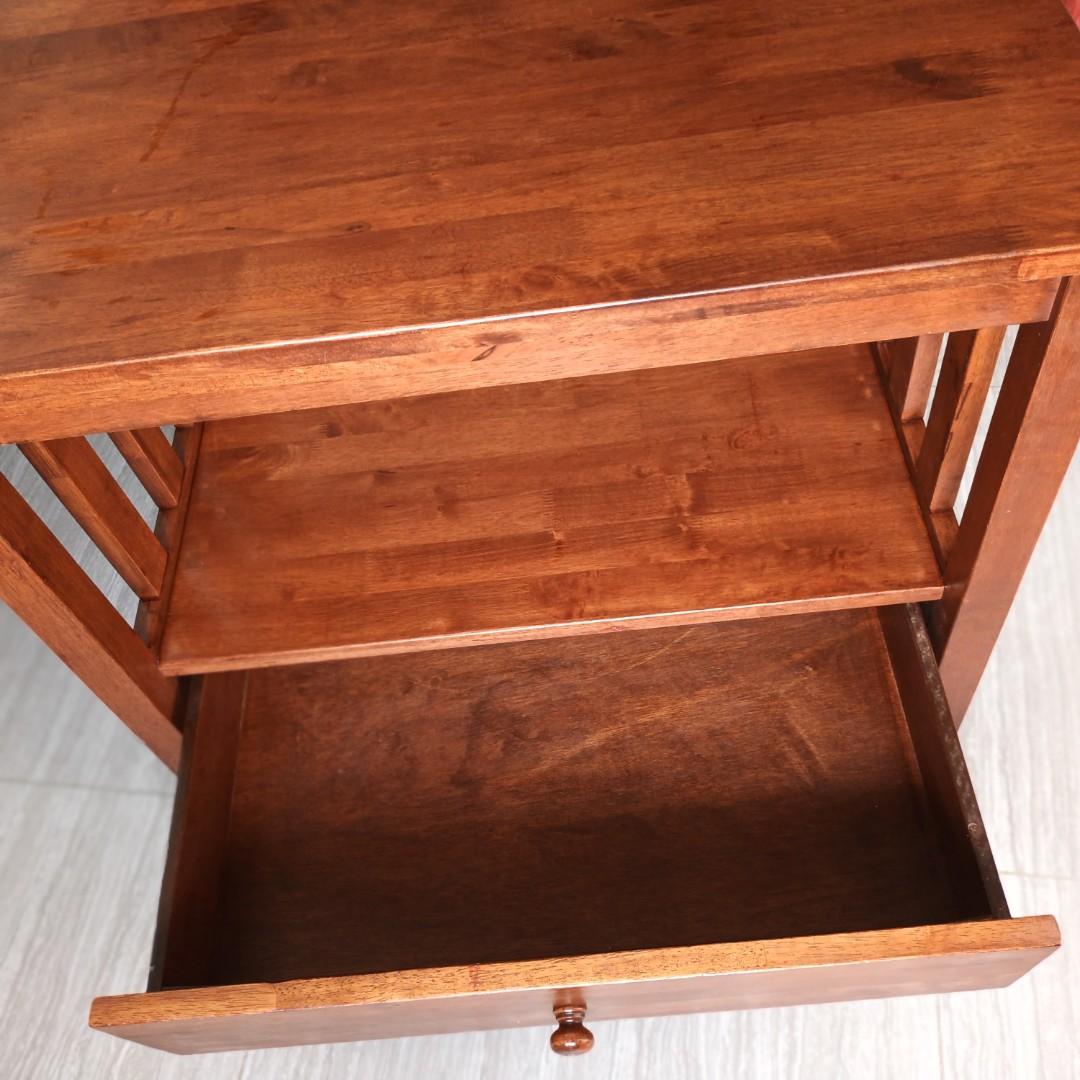 Wooden 1 drawer cabinet, Furniture & Home Living, Furniture, Other Home ...