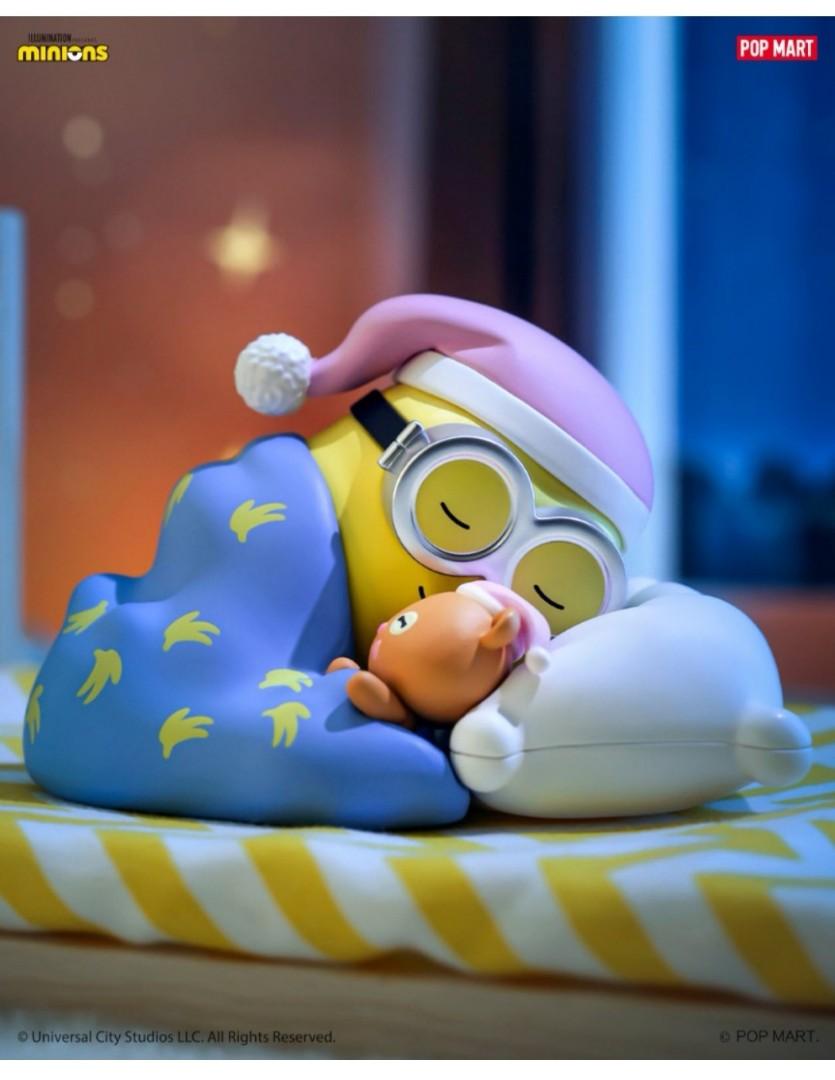 WTS Authentic Popmart Pop Mart Minions Better Together Sleeping Figure ...