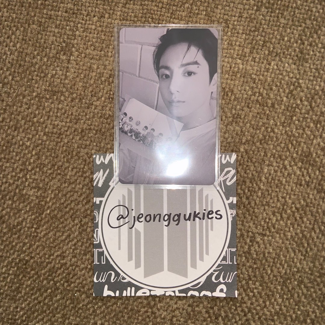 wts bts jungkook proof standard random photocard, Hobbies & Toys, Collectibles & Memorabilia, K ...