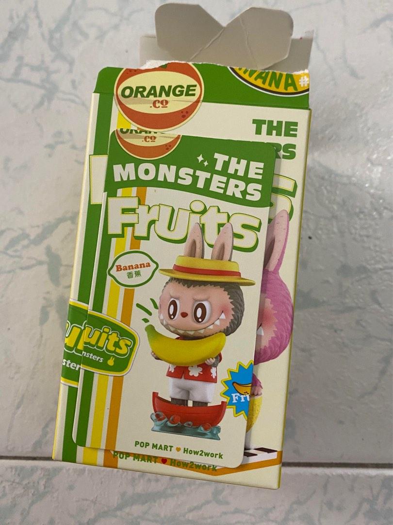[WTS] popmart banana labubu the monsters fruits series banana, Hobbies ...